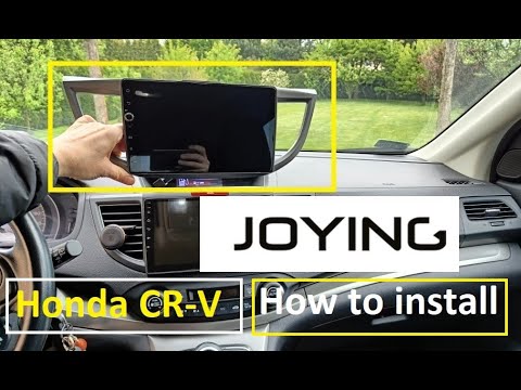How to install Joying Android | Wireless Car Play | DAB, Camera | Honda CR-V | 8/128GB | 8-Core ...