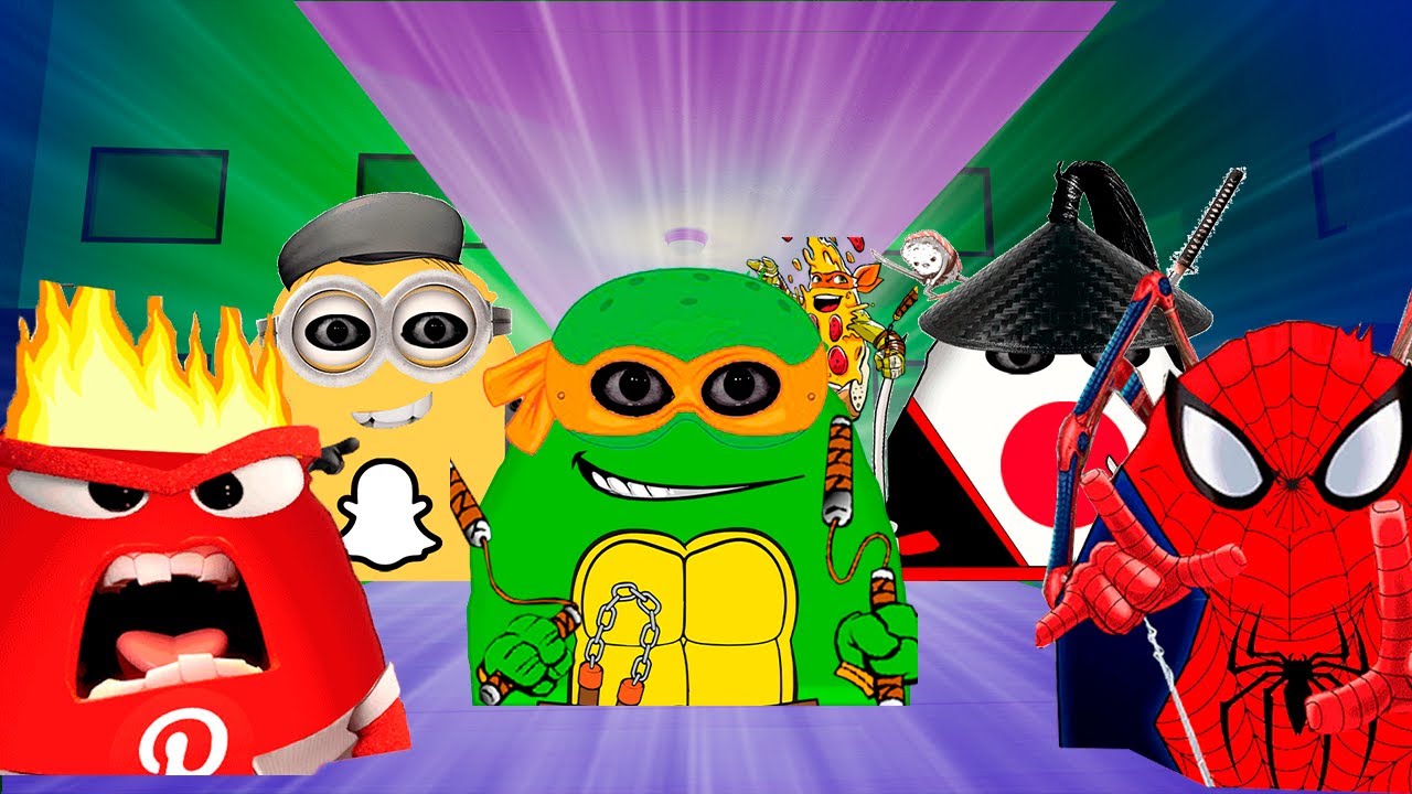 NEW Mutant Ninja Turtles Munci,Spider Man,Japan Munci,Social Media ...