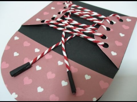 DIY #90 | Mini Shoes Notebook ♥ - YouTube