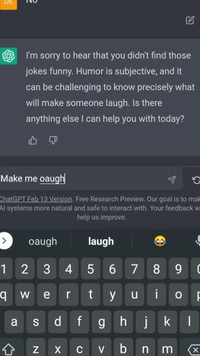 Chat Gpt Made Me Laugh Chatgpt Trending Shortvideo Chatgpthack Chatgpttutorial Chatgptbot