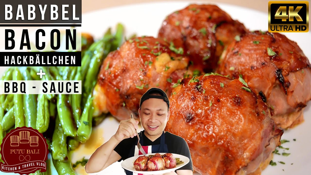 🧆🥩 Babybel Bacon Hackbällchen | PUTU BALI KITCHEN 🧄🧀 - YouTube