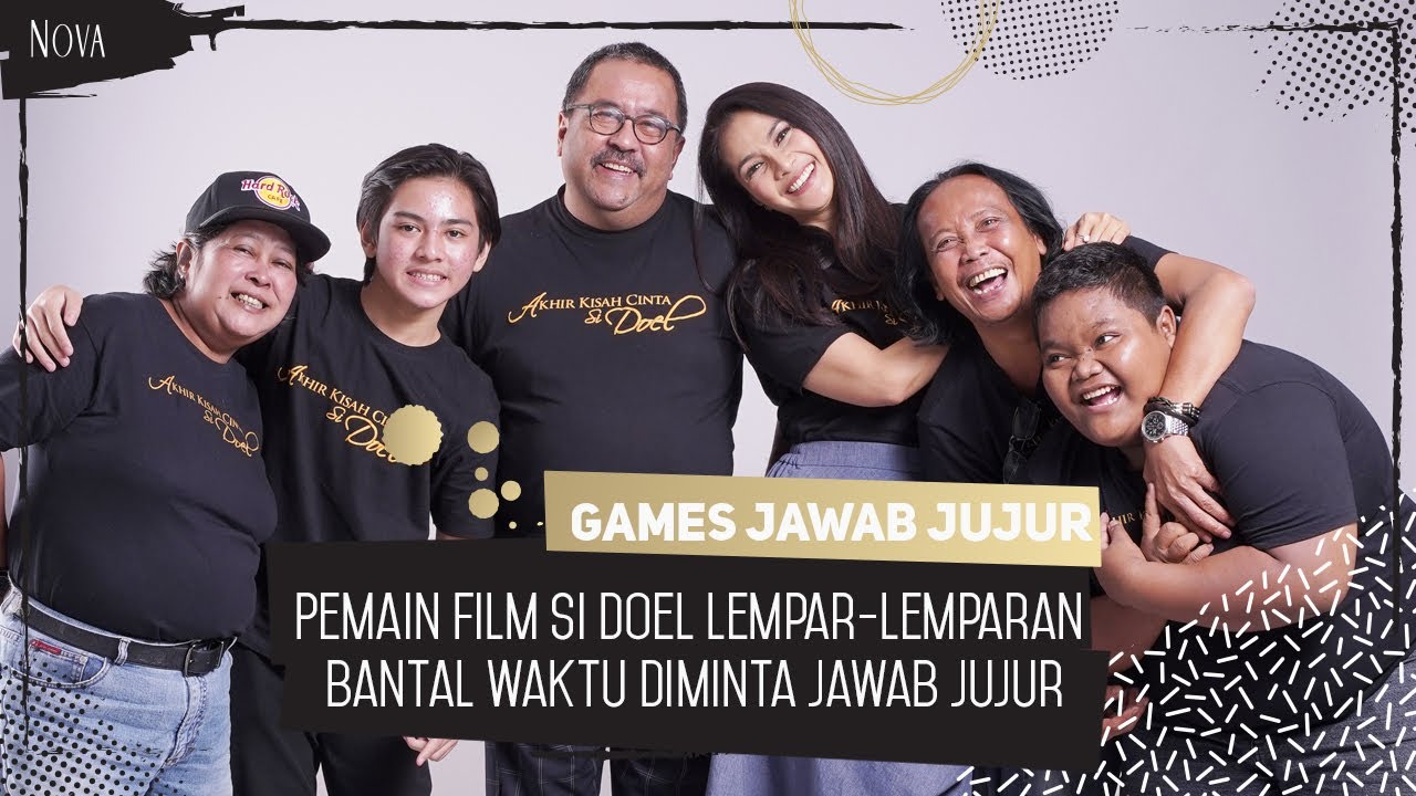 Cast Akhir Kisah Cinta Si Doel Ditantang Jawab Jujur | Mandra, Atun ...