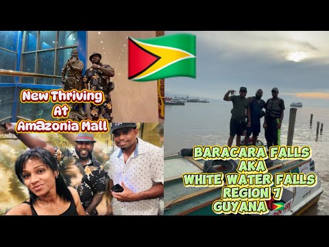 🇬🇾GUYANA VACATION | 2024 | BARACARA OR WHITE WATER FALLS | DAGRON TOURS ...