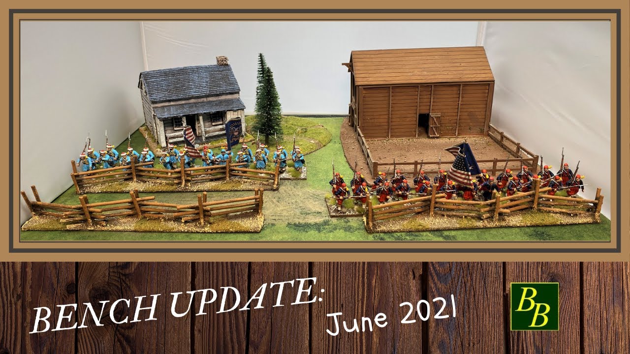 Painting Update: 28mm ACW Miniatures June 2021 - YouTube