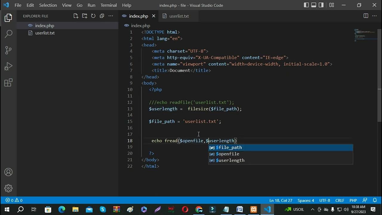 01 File Handling In Php With Example Php File Handling Create Open Read Files Using Php