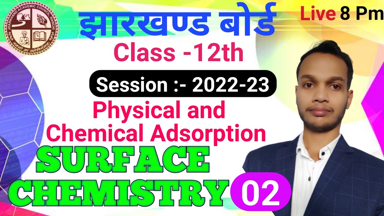 Class 12th Surface Chemistry 2 / Physical And Chemical Ads. - YouTube