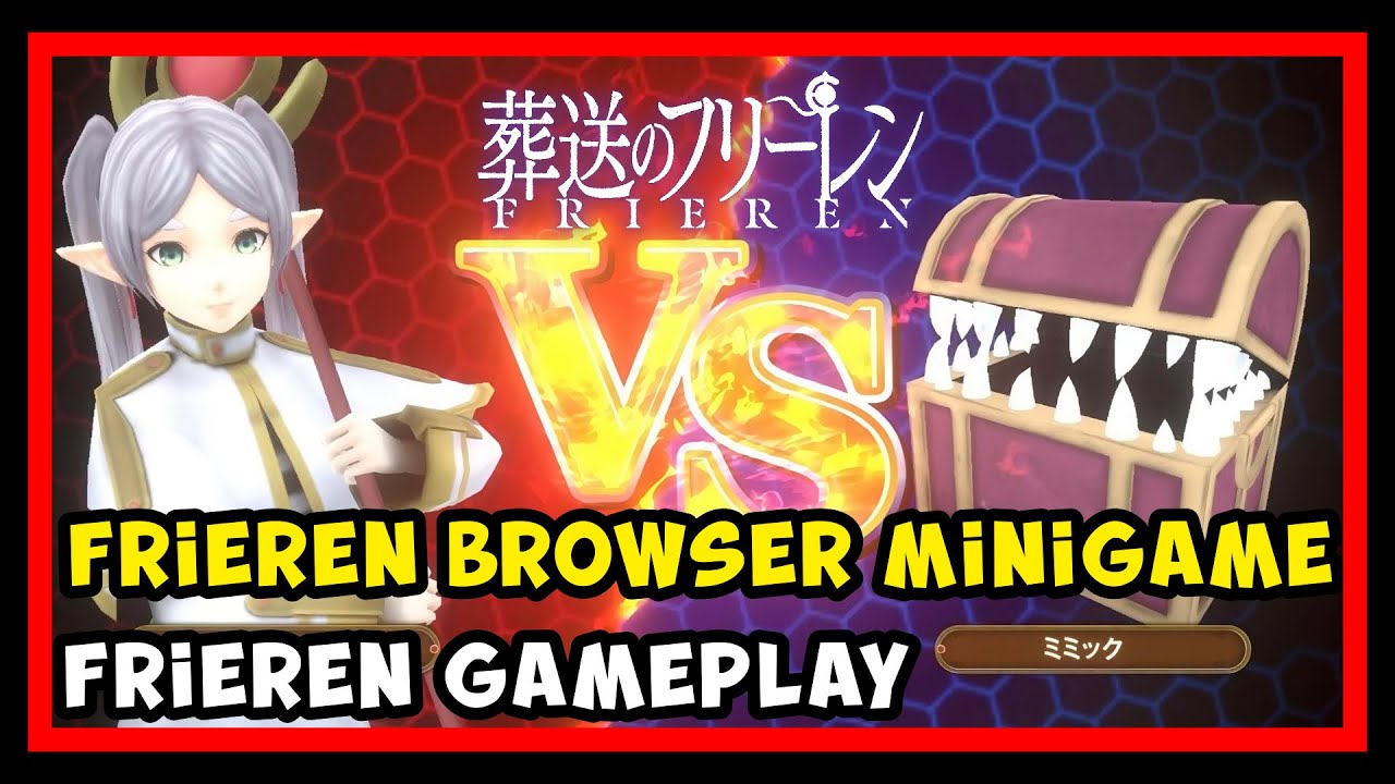 S-PACE Frieren Minigame [S-PACEフリーレン] (PC/Browser/Mobile) Frieren ...