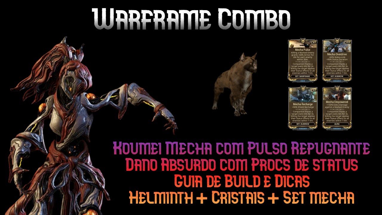 Koumei com Set de Mods Mecha e Pulso Repugnante | Alto Dano com Procs ...