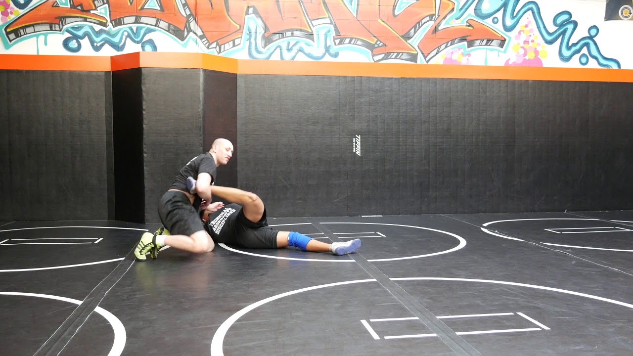 High single leg finish - Collar tie up - YouTube