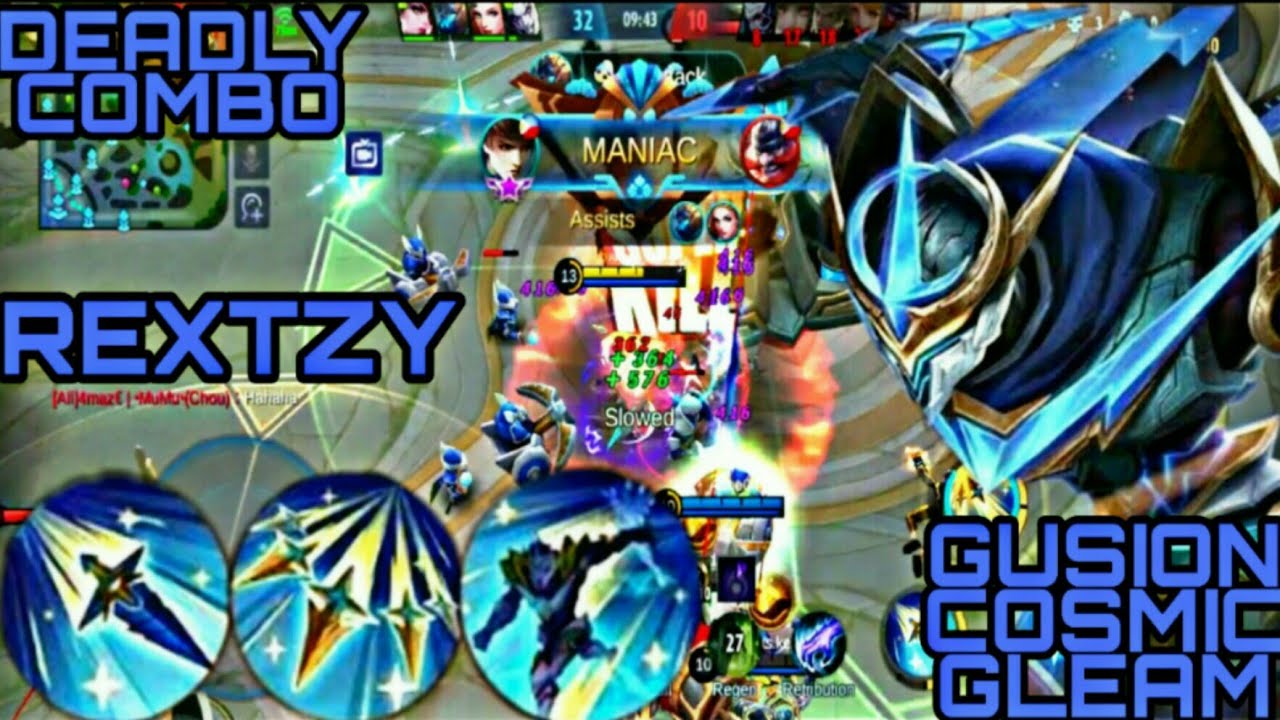 New Legend Skin Gusion | Cosmic Gleam - Maniac - YouTube