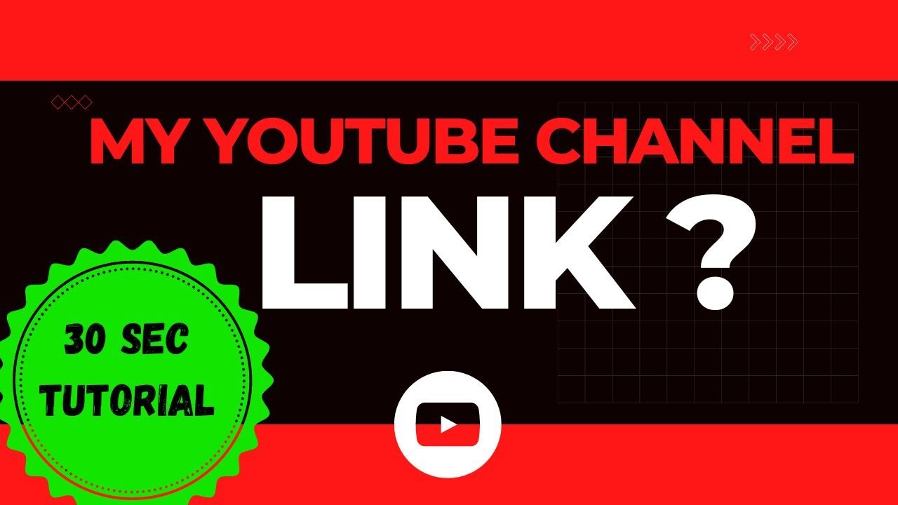 How To Get The Link Of My Own Youtube Channel | YouTube Account ...