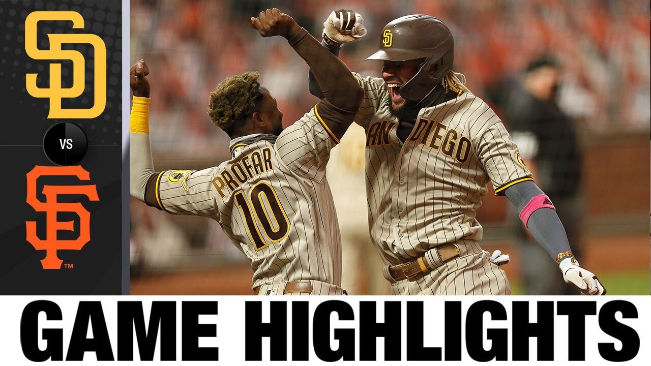 Padres smash three home runs in win over Giants | Padres-Giants Game ...