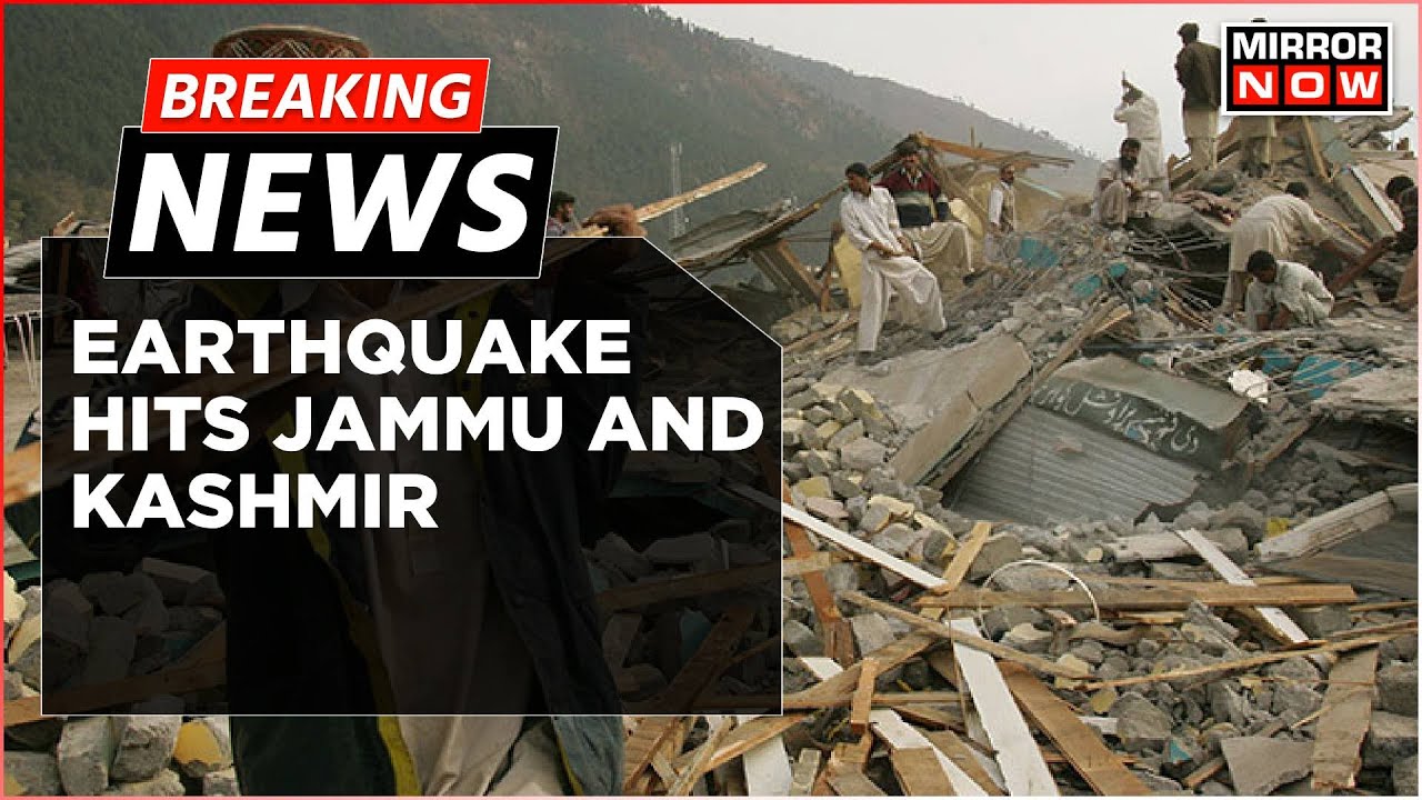 Breaking News | Earthquake Jolts Jammu and Kashmir, Mild Tremors Felt ...