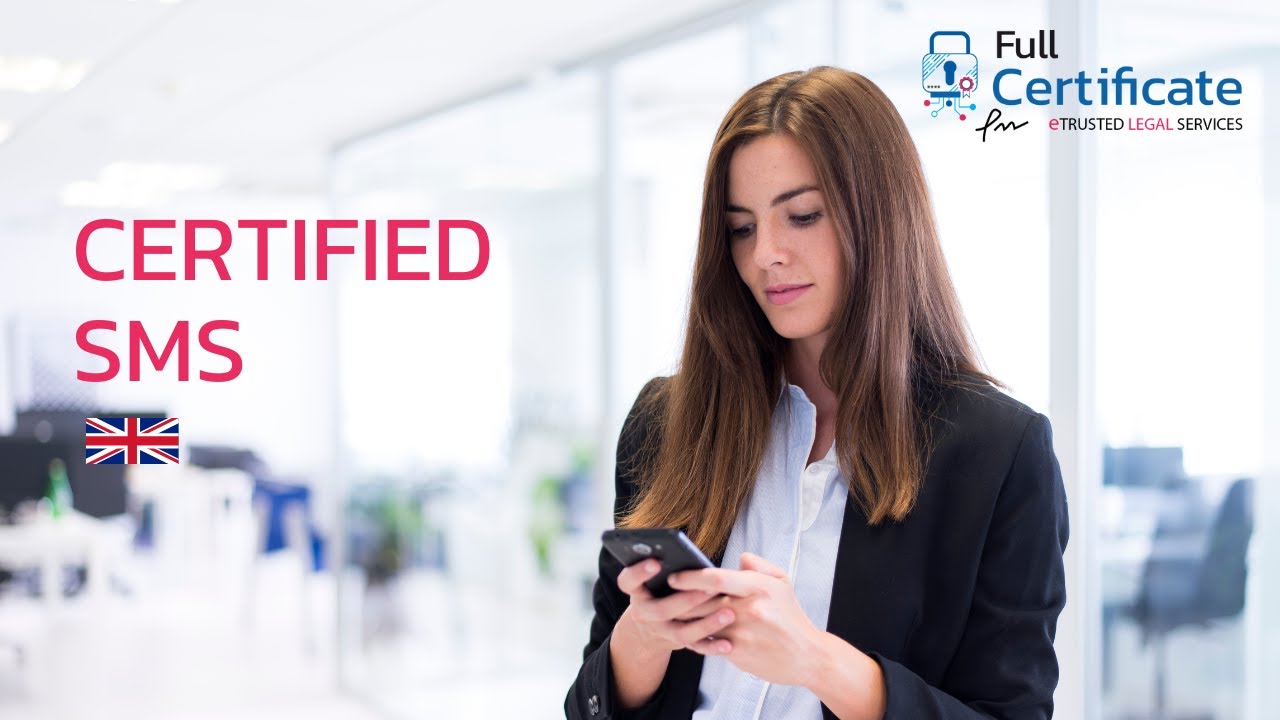 🇬🇧 Certified SMS: Send certified messages to mobiles in seconds - YouTube