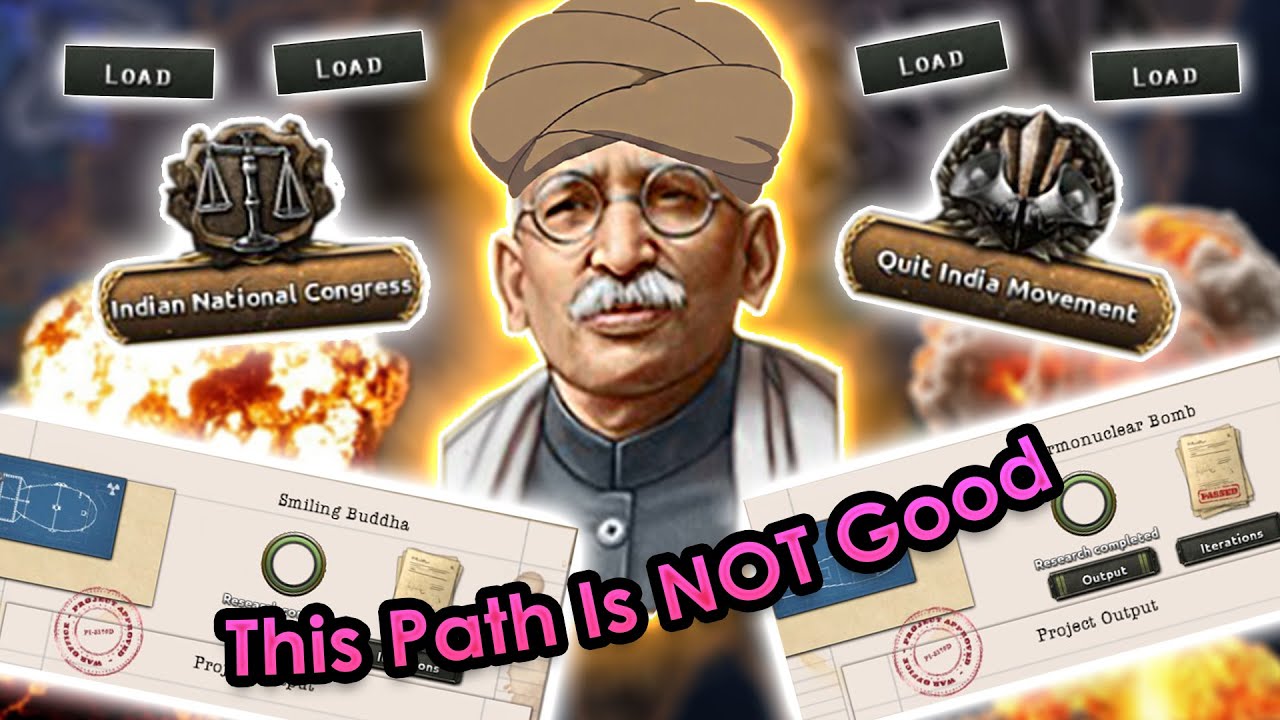 I Almost Lost My Mind Playing Democratic India in Hoi4.. - YouTube