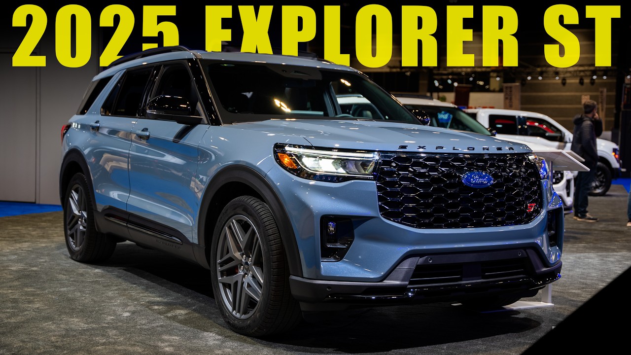 2025 Explorer ST Walkaround and Interior!! - YouTube