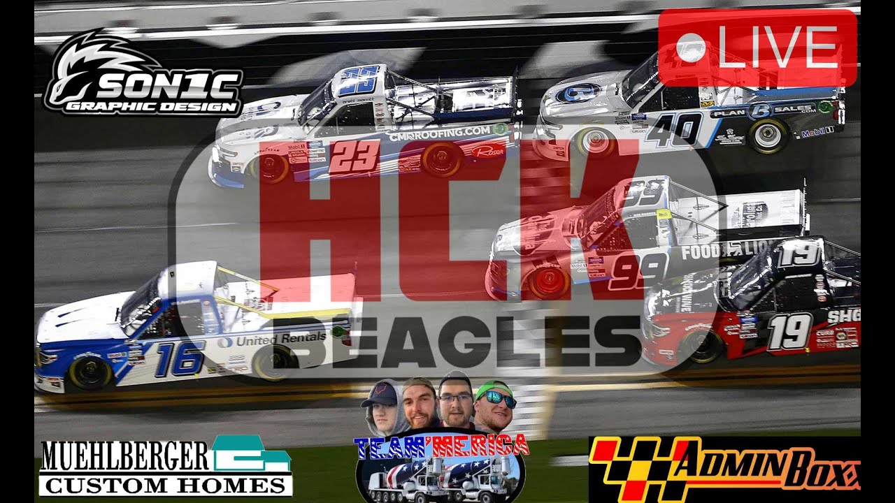 HCK Beagles Live from iRacing Super Speedway! These amazing drivers are ...