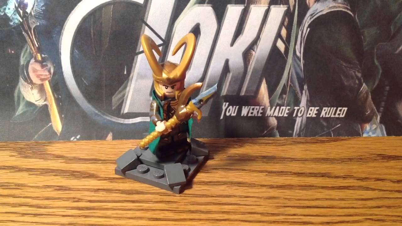 My upgraded lego Loki showcase - YouTube