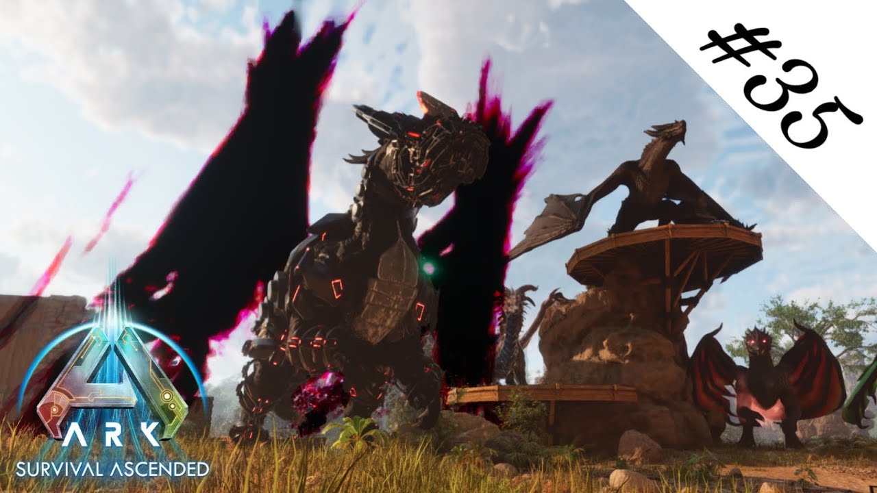 Le Dragon De La Mort + Breeding De Rex Ark Mod #ep35 - YouTube