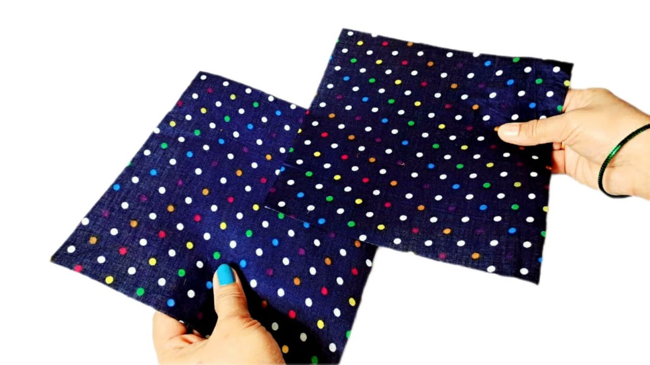💟 Amazing Idea From 2 Pieces of Fabric Easy Sew in 10 Minutes / Sewing ...