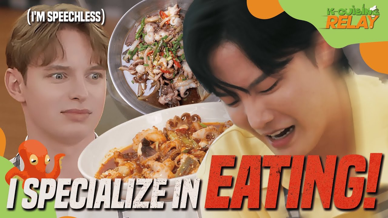 Already An Improvement! | K-Cuisine Relay | Ep.13 Jukkumibokkeum (Stir-fried Webfoot Octopus ...