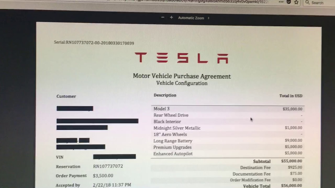 Ready to take delivery of my Tesla Model 3! - YouTube