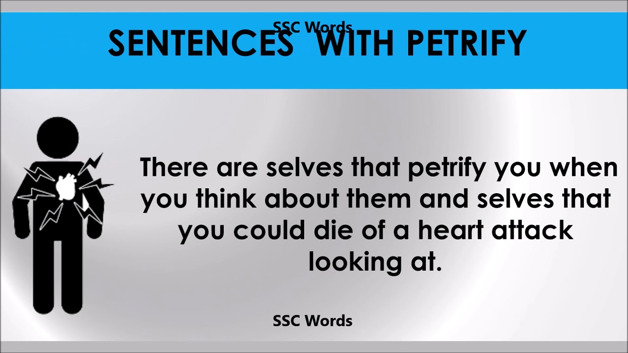 Petrify - Improve English - Meaning and 5 sentences - GRE / CAT / GMAT ...
