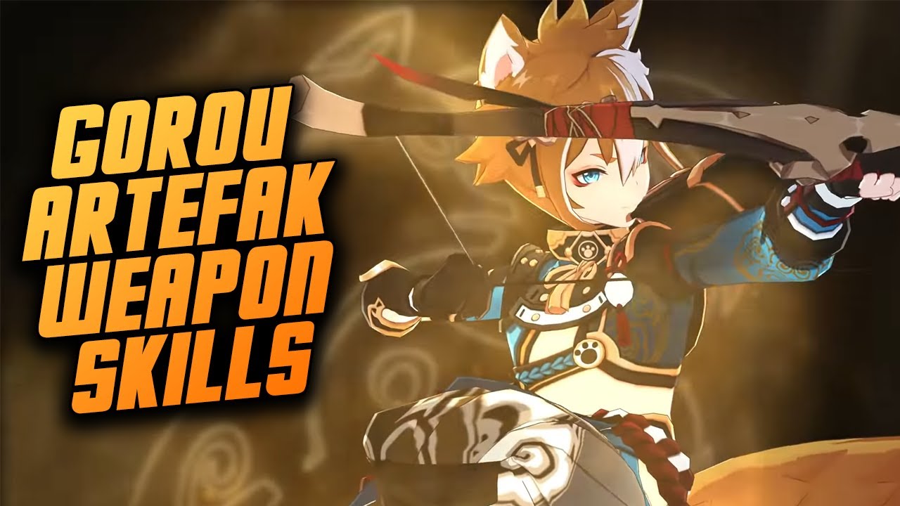 BUILD GOROU F2P WAPON & ARTEFAK, BUFF CHAR SPESIALIS GEO | Genshin ...
