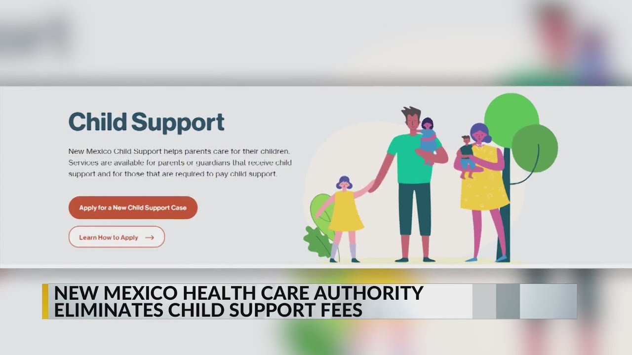 New Mexico eliminates child support fees - YouTube