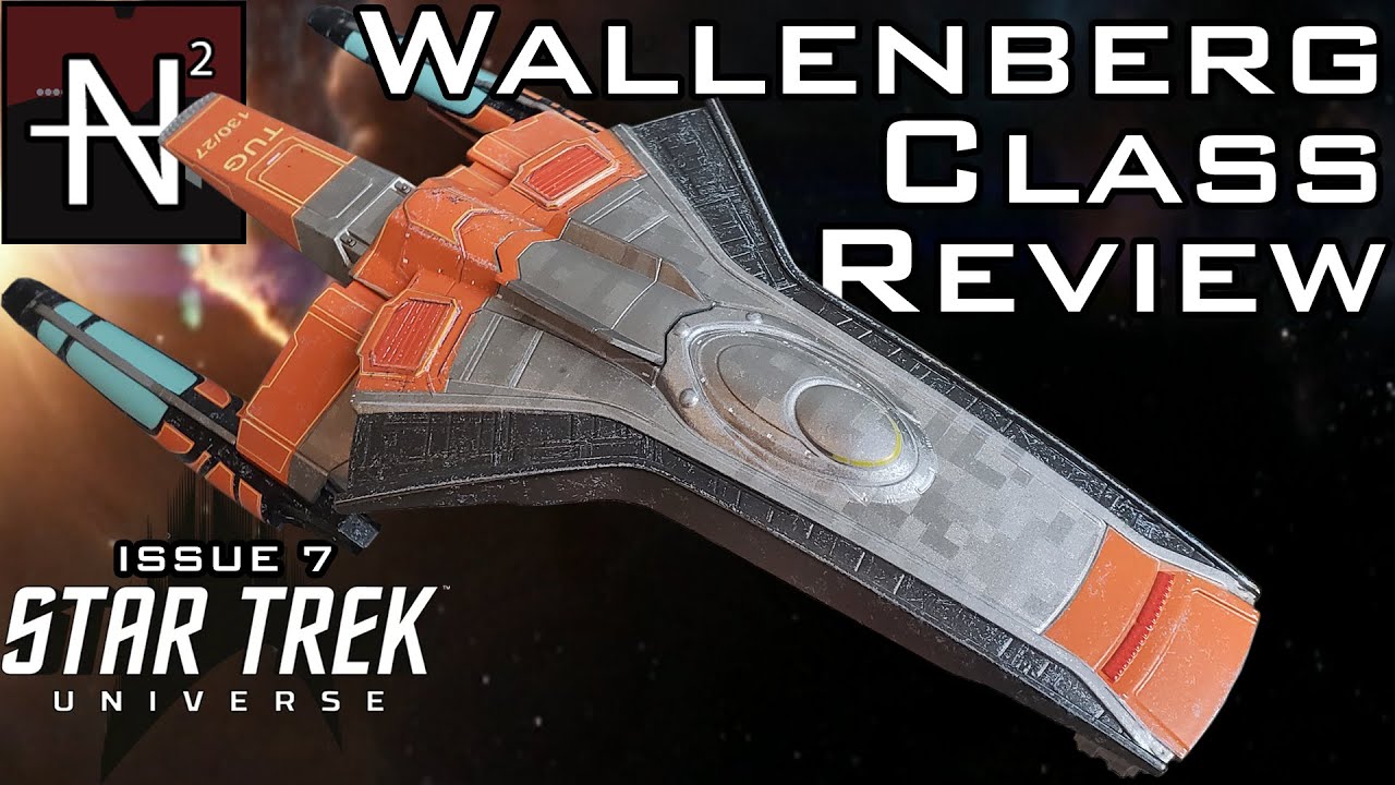 Eaglemoss Wallenberg Class Tug Review - Star Trek: Universe Starship ...
