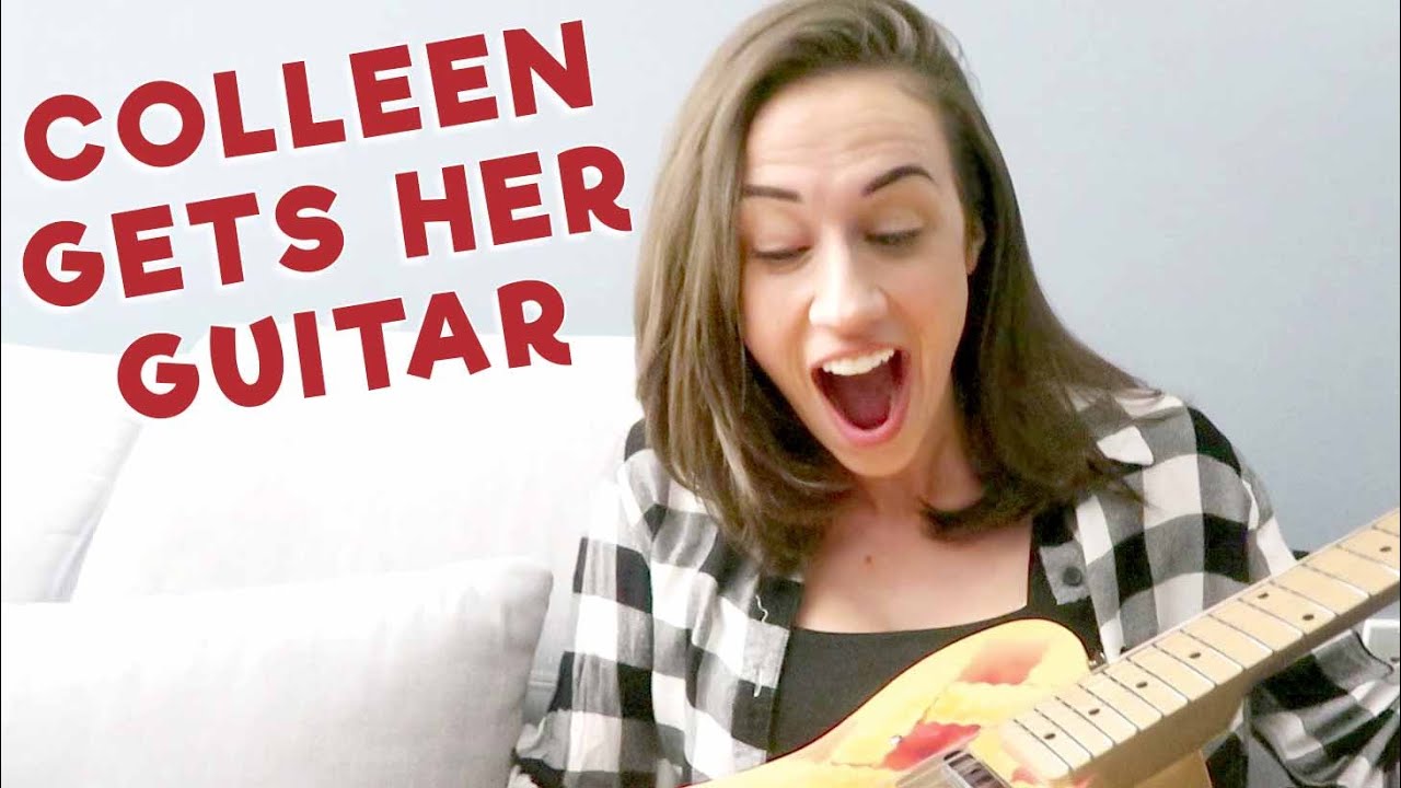 Surprising Colleen Ballinger with a Custom Guitar! - YouTube