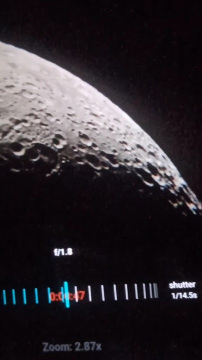 Captured the Most Beautiful Phase of Moon through my Telescope | Celestron Astromaster 114eq # ...