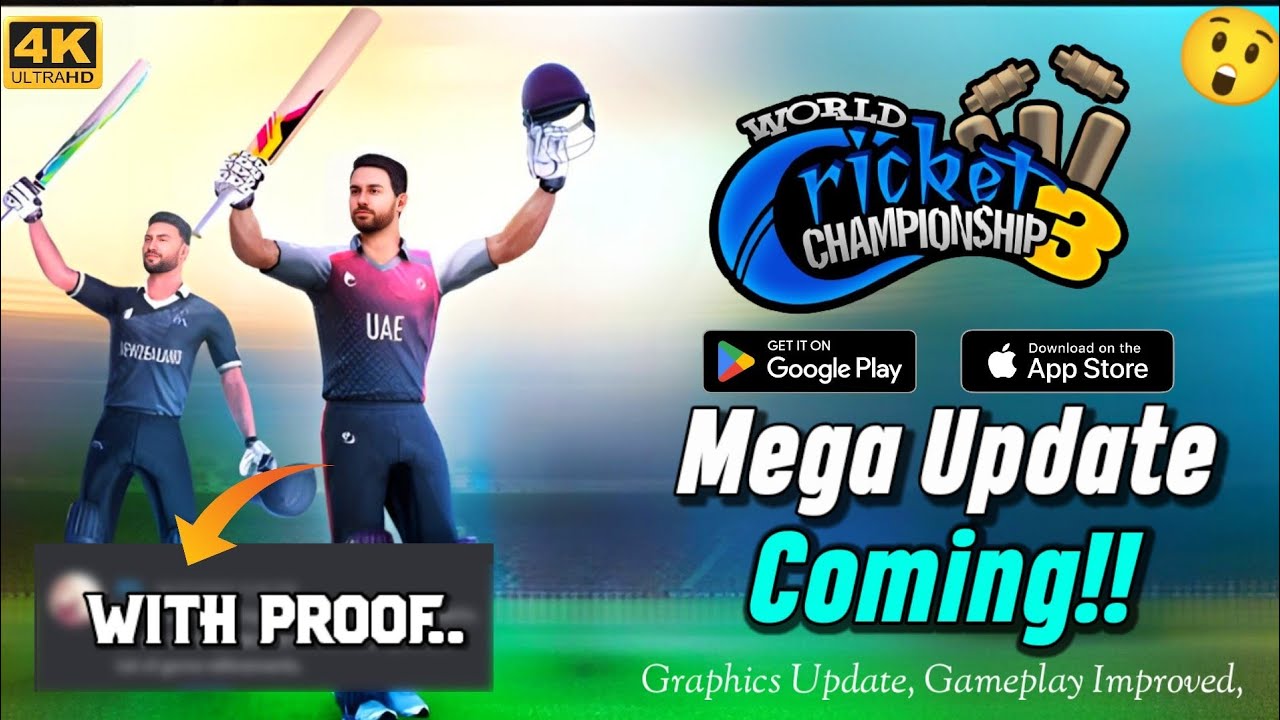 WCC 3 Mega Update Coming?? 😲|| Graphics Update, Some Improvements ...