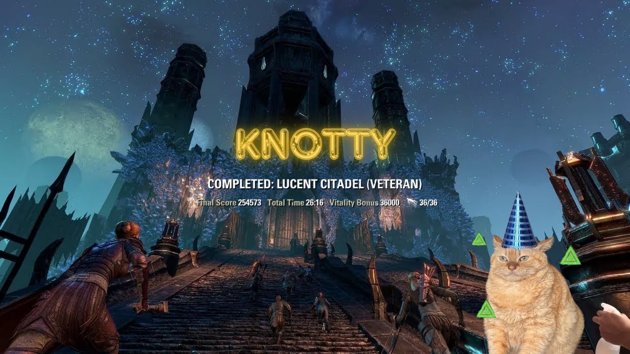 ESO - Knotty (Aedra) - vLC Unstoppable - Stam Arc POV - YouTube