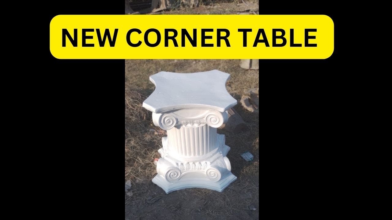 NEW CORNER TABLE ADE FOR HOME DECOR IN OUR FACTORY - YouTube