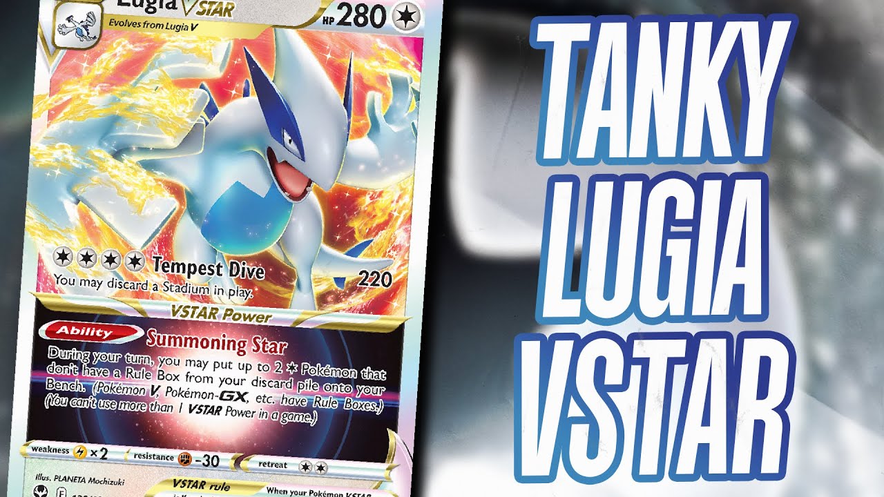 TANKY Lugia VSTAR deck with Cheren's Care! [Pokemon TCG Online] - YouTube