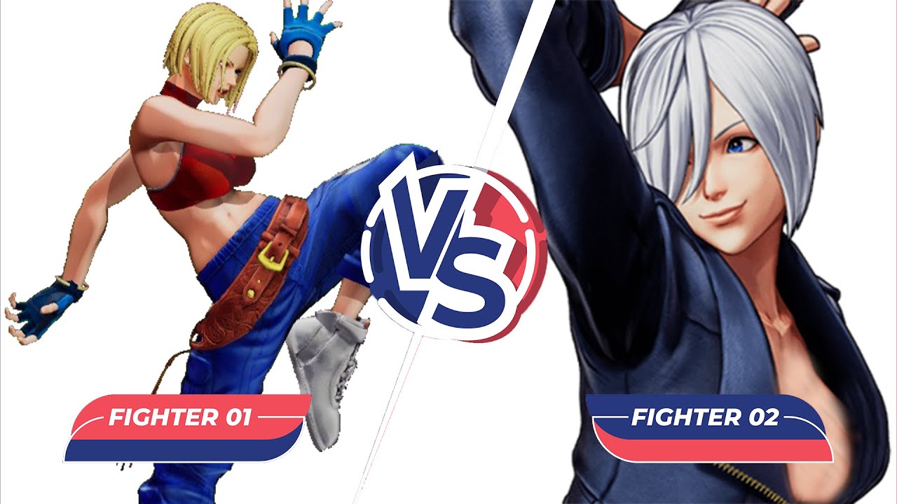 King Of Fighters Blue Mary VS Angel KOF MUGEN - YouTube