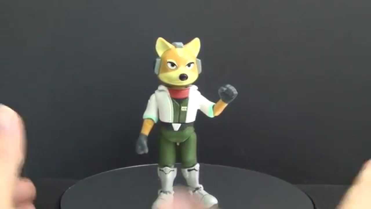 World of Nintendo Fox Mccloud Figure Review! - YouTube