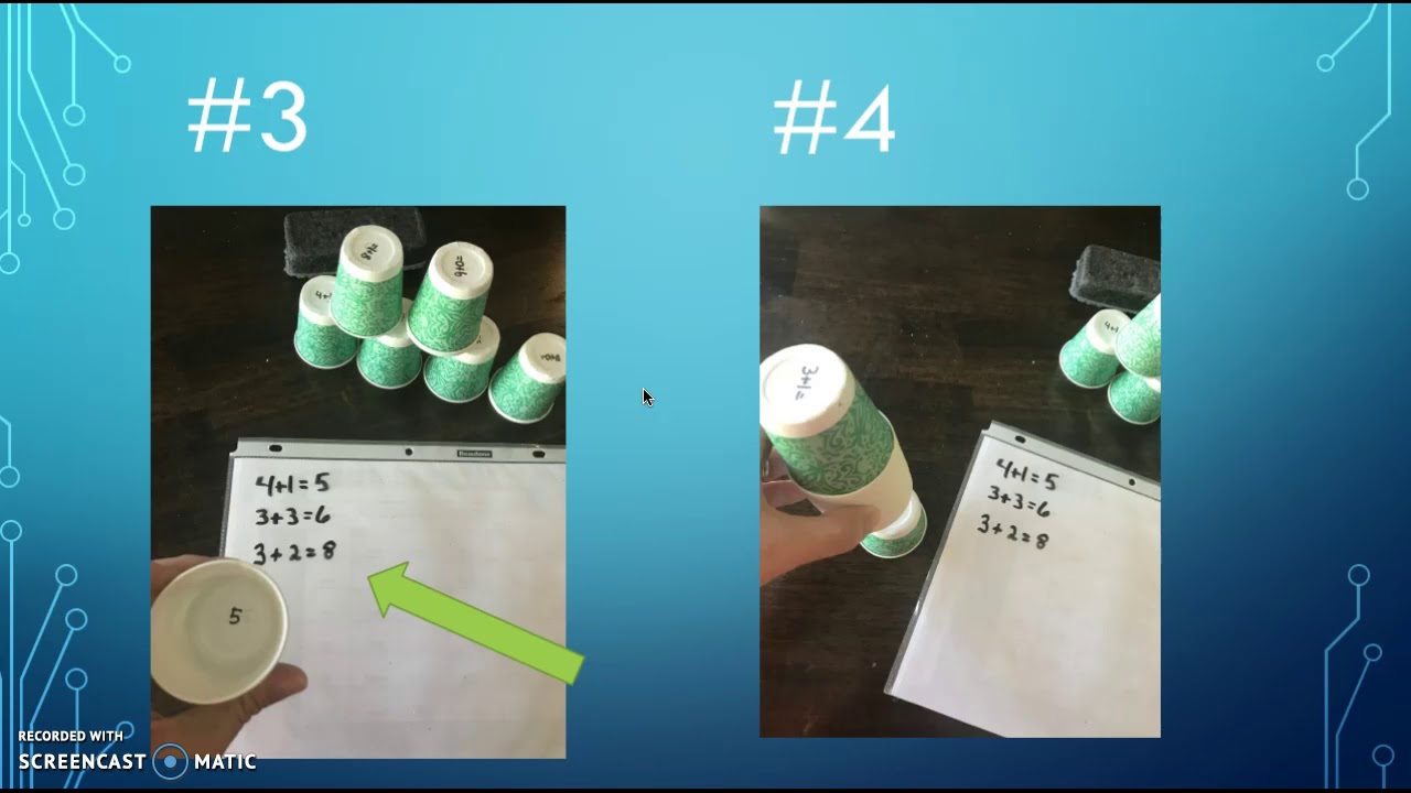 Math cup game - YouTube