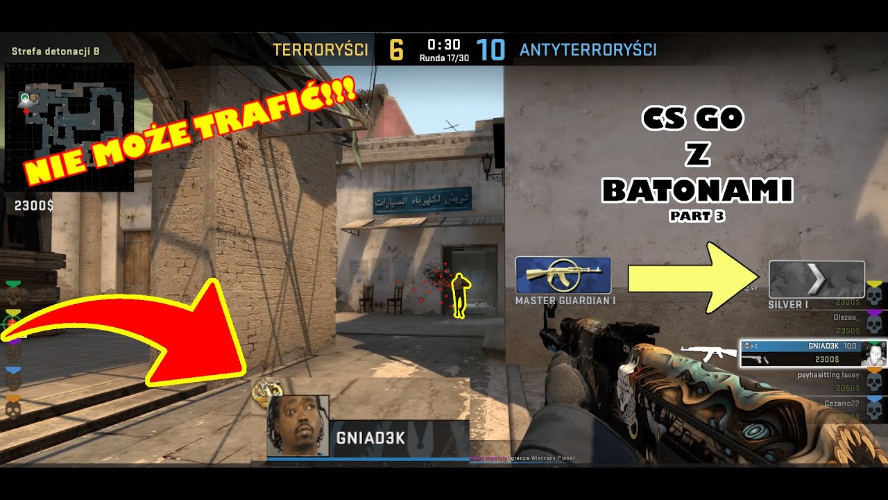 Ekipa Hasz Skadad gra w cs go | PART 3 - YouTube