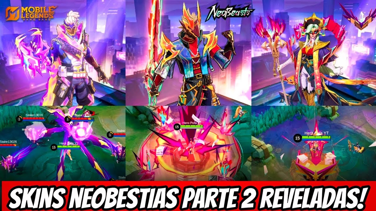 YA SALIO!: LAS NUEVAS SKINS NEO BESTIAS TE DEJARAN SIN DINERO!| MOBILE ...