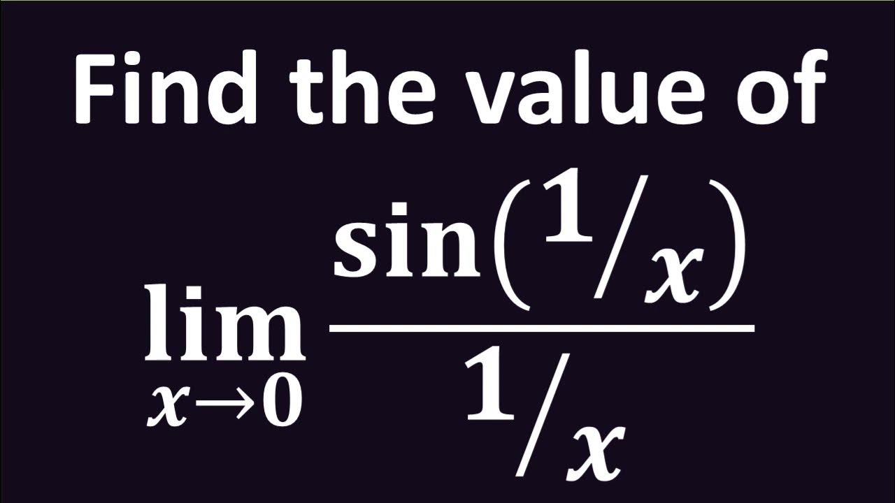 limit-of-sin-1-x-1-x-as-x-approaches-0-youtube