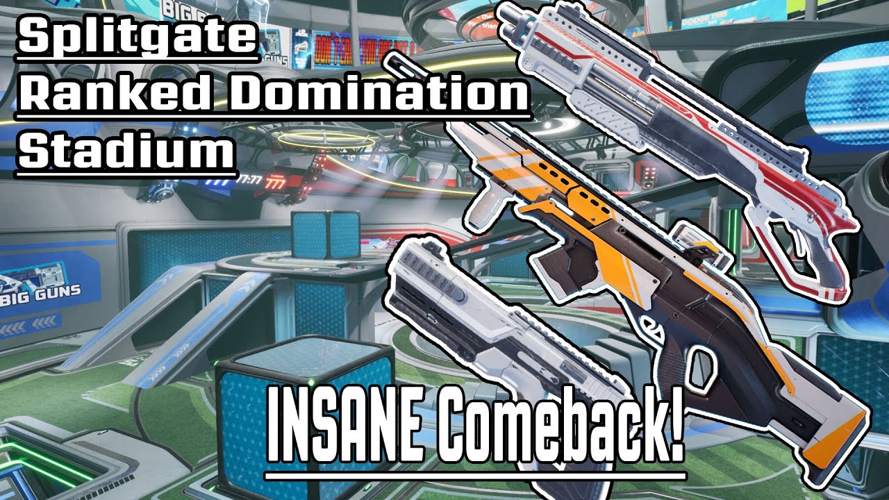 Splitgate: INSANE Ranked Domination Comeback on STADIUM! | Splitgate twitch highlights - YouTube