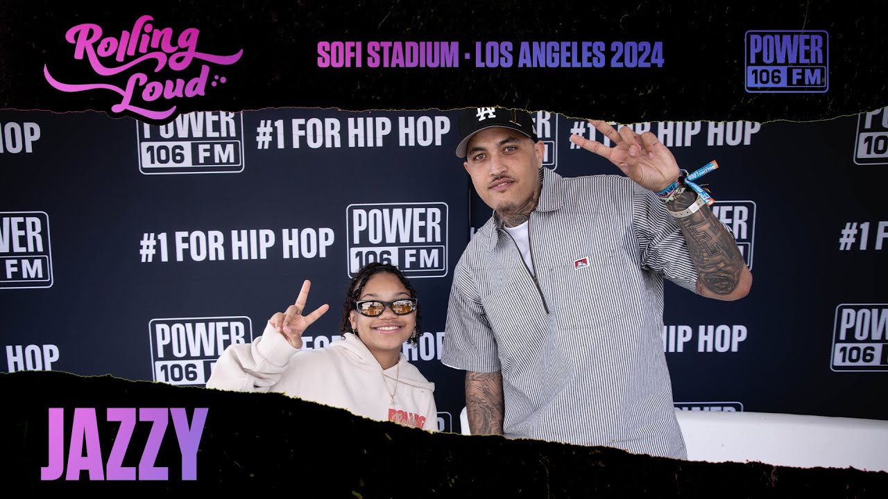 Jazzy from JazzyWorldTV Backstage Interview At Rolling Loud With Power ...
