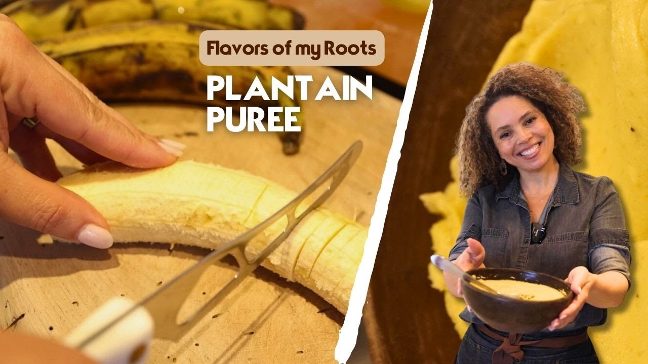 Tropical Twist: Creamy Plantain Puree Recipe! - YouTube