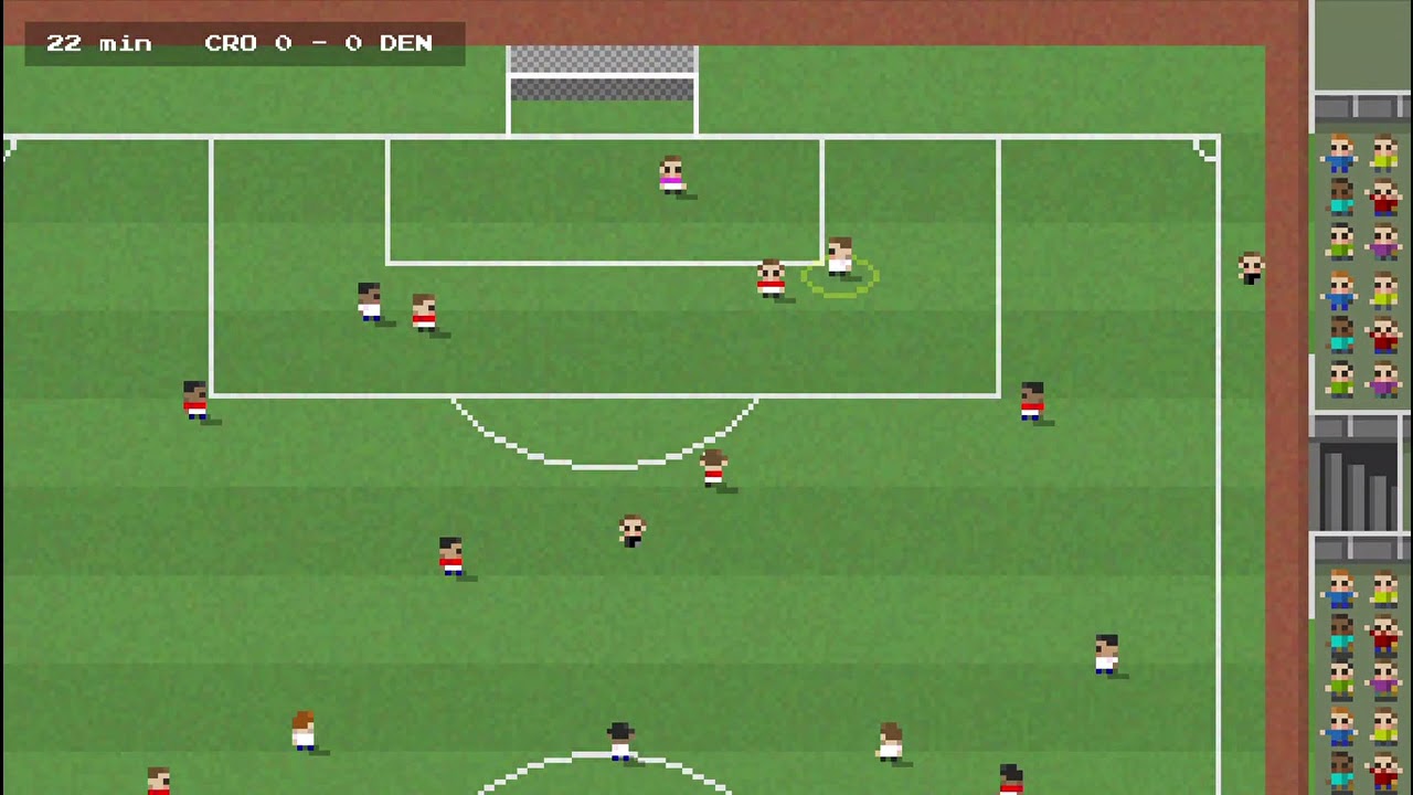 Tiny Soccer Demo #6 featuring offsides and subs - YouTube
