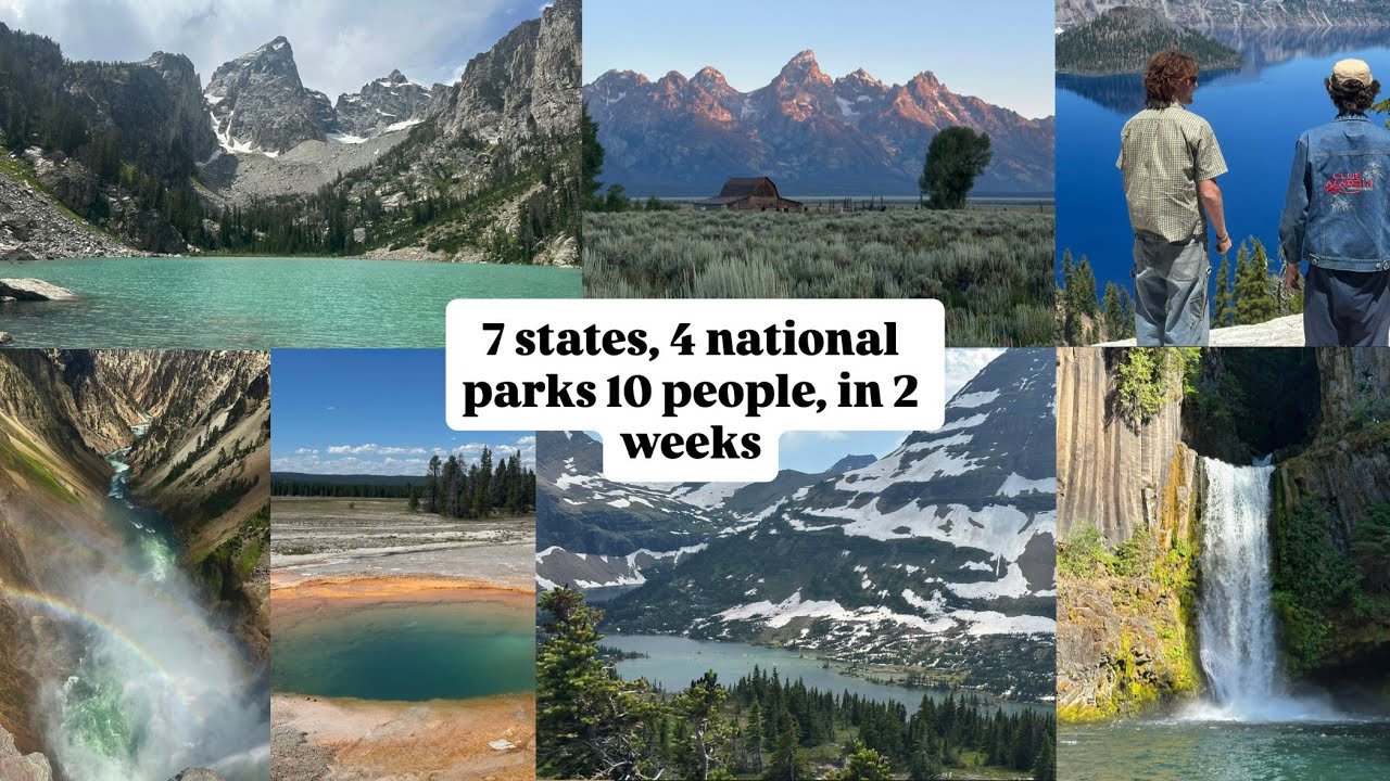 3,000 Miles, 7 States, 4 National park, 11 people in 2 weeks! - YouTube