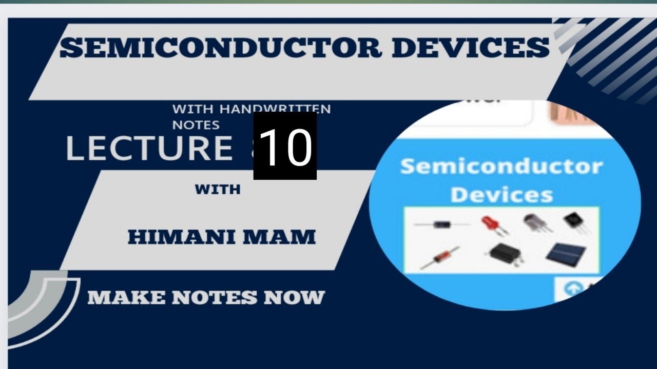 Semiconductor devices #class12electronics lecture10 || Common base ...