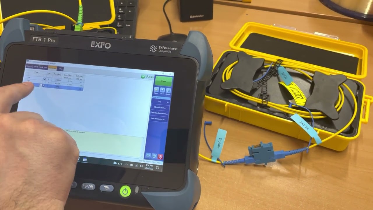 Exfo ftb-1 Pro - YouTube