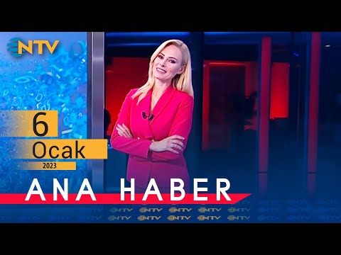 @NTV Seda Öğretir ile NTV Ana Haber Bülteni (6 Ocak 2023)